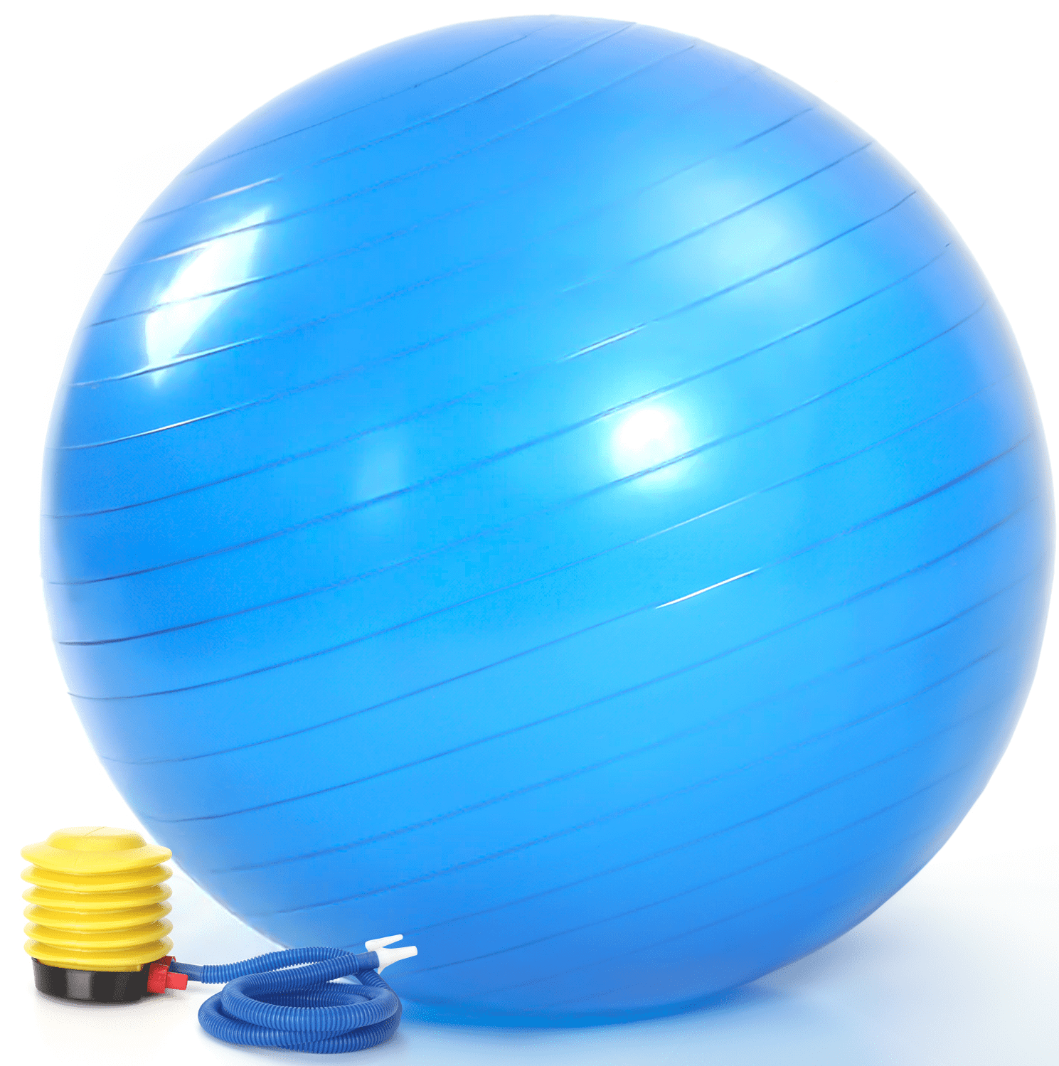 Wonder Maxi Exercise Ball - 65cm Extra Thick Yoga Ball Workout ...