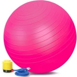 Wonder Maxi Exercise Ball - 65cm Extra Thick Yoga Ball Workout ...
