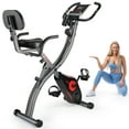 Wonder Maxi Exercise Bike Magnetic Fitness Folding Stationary Bike for ...