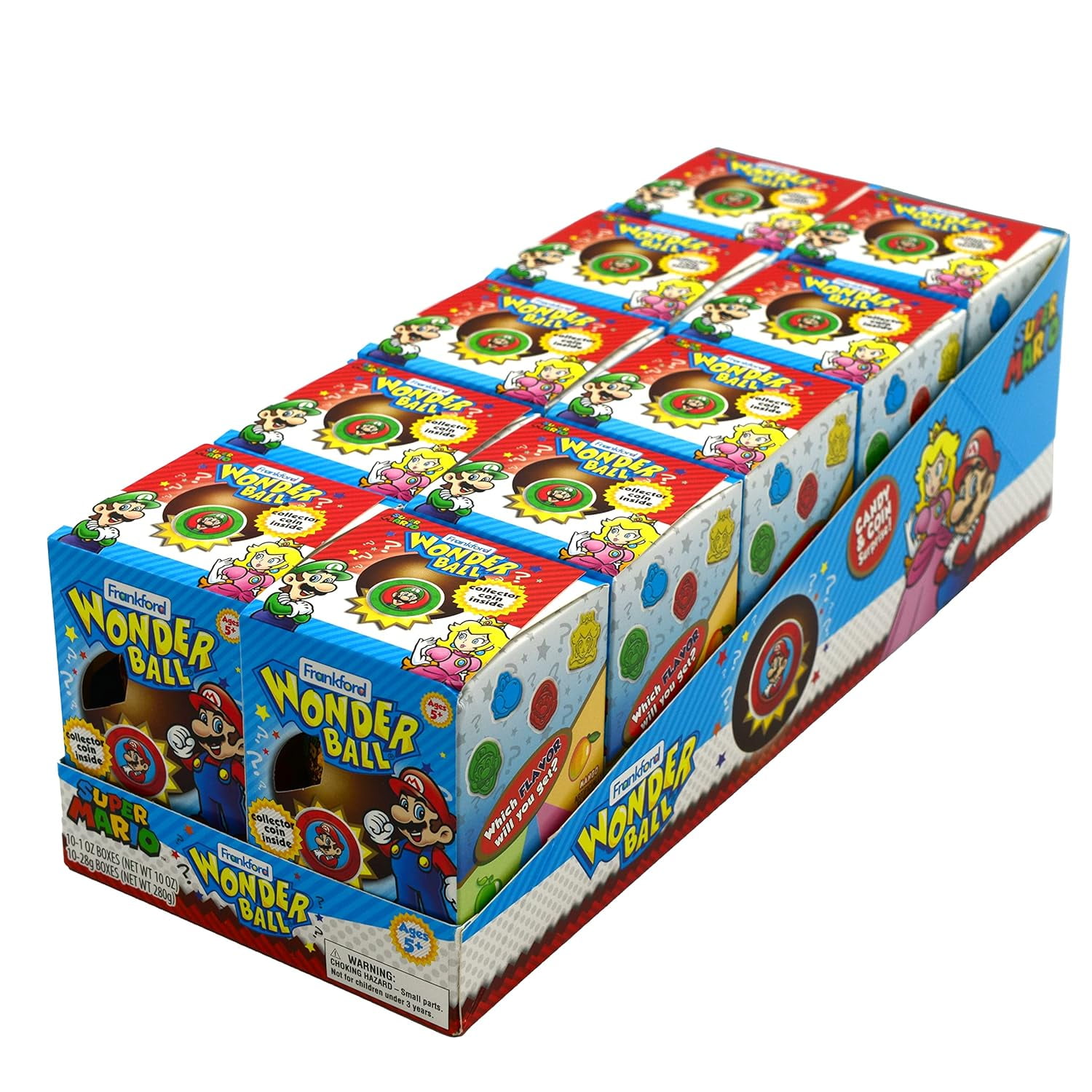 Wonder Milk Chocolate with surprise collectible coin, 10 Pack for Kids ...