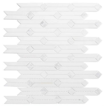 Tree Branches Backsplash Tile - 18"x30" Brown - Walmart.com