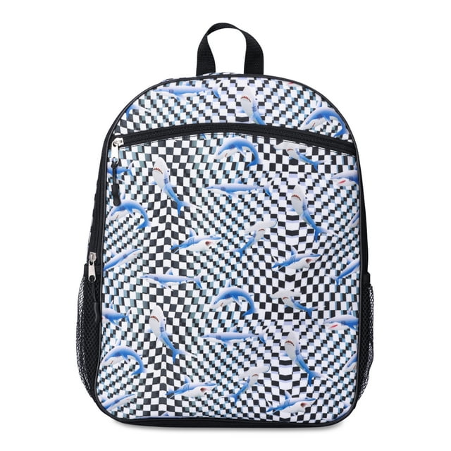 Wonder Nation Shark Check Backpack - 16 Capacity - Walmart.com