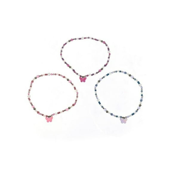 Wonder Nation Children's Jewelry Butterfly Necklace Set 3 Pack Colorful ...