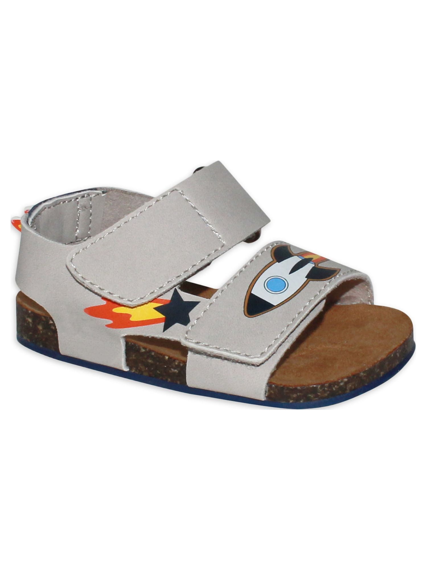 Wonder Nation Baby Boy Space Sandals, Sizes 2-6 - Walmart.com