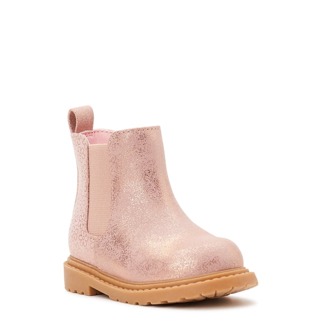 Wonder Nation Baby Girl Chelsea Boot, Sizes 2-6 - Walmart Business Supplies