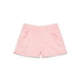 Wonder Nation Baby Girls Cotton Ruffle Pocket Shorts, Sizes 0M-24M ...