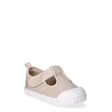Wonder Nation Baby Girl T-Strap Bump Toe Shoes, Sizes 2-6 - Walmart.com