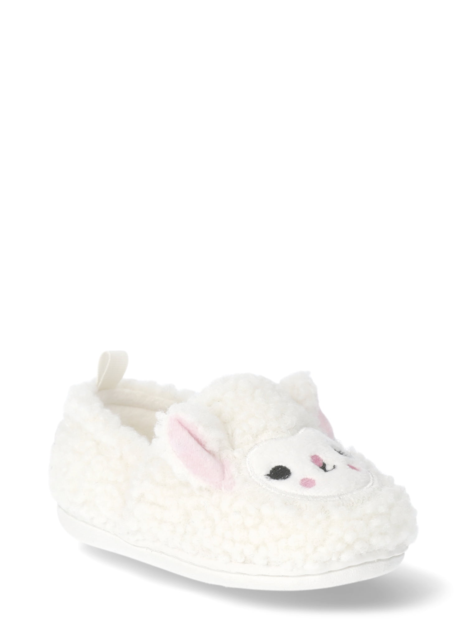 Wonder Nation Baby Girls Farm Animal Slippers, Sizes 2M-6M - Walmart.com