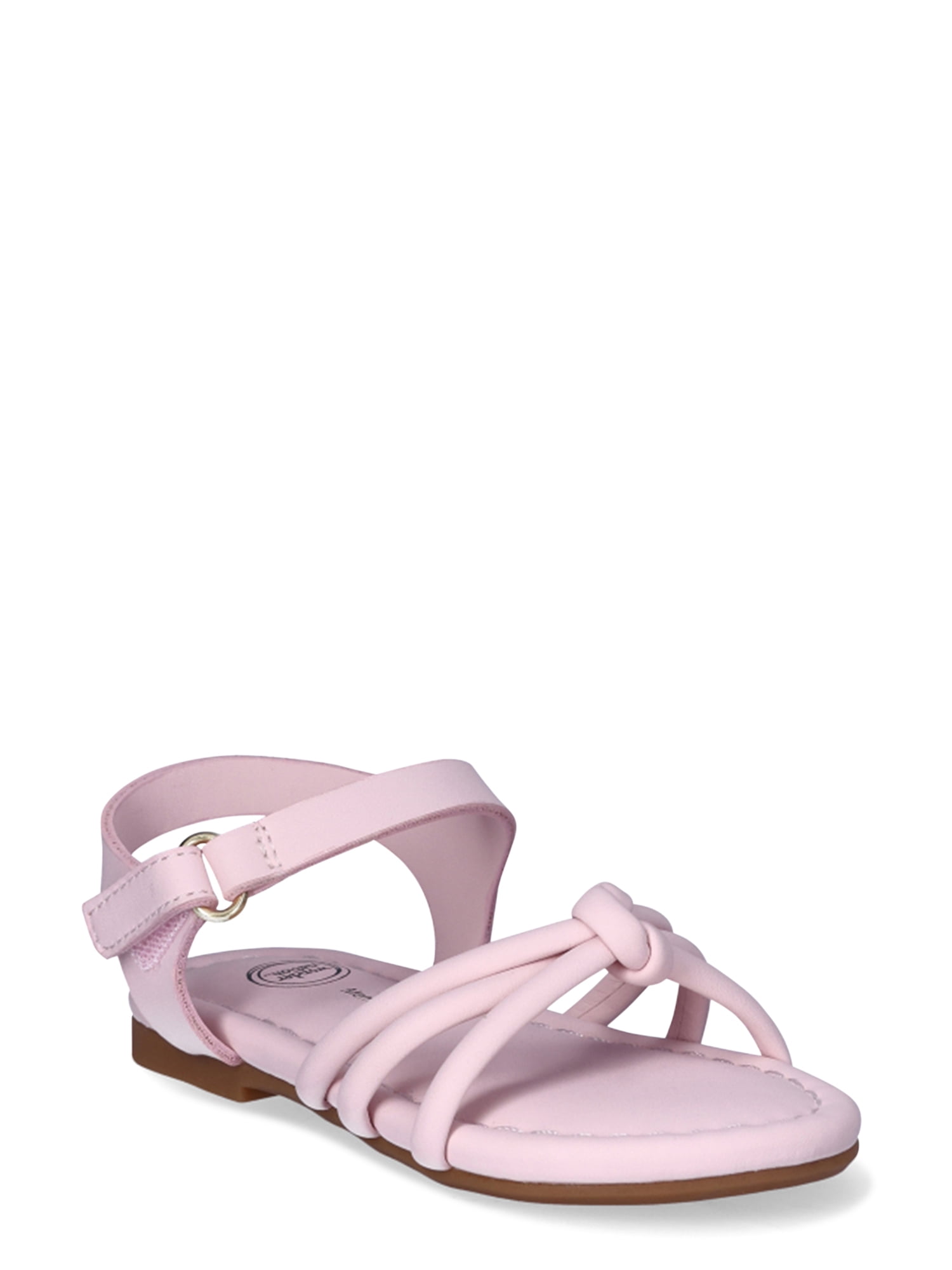Wonder Nation Baby Girls Knot Sandals Size 6M Foam - Walmart.com