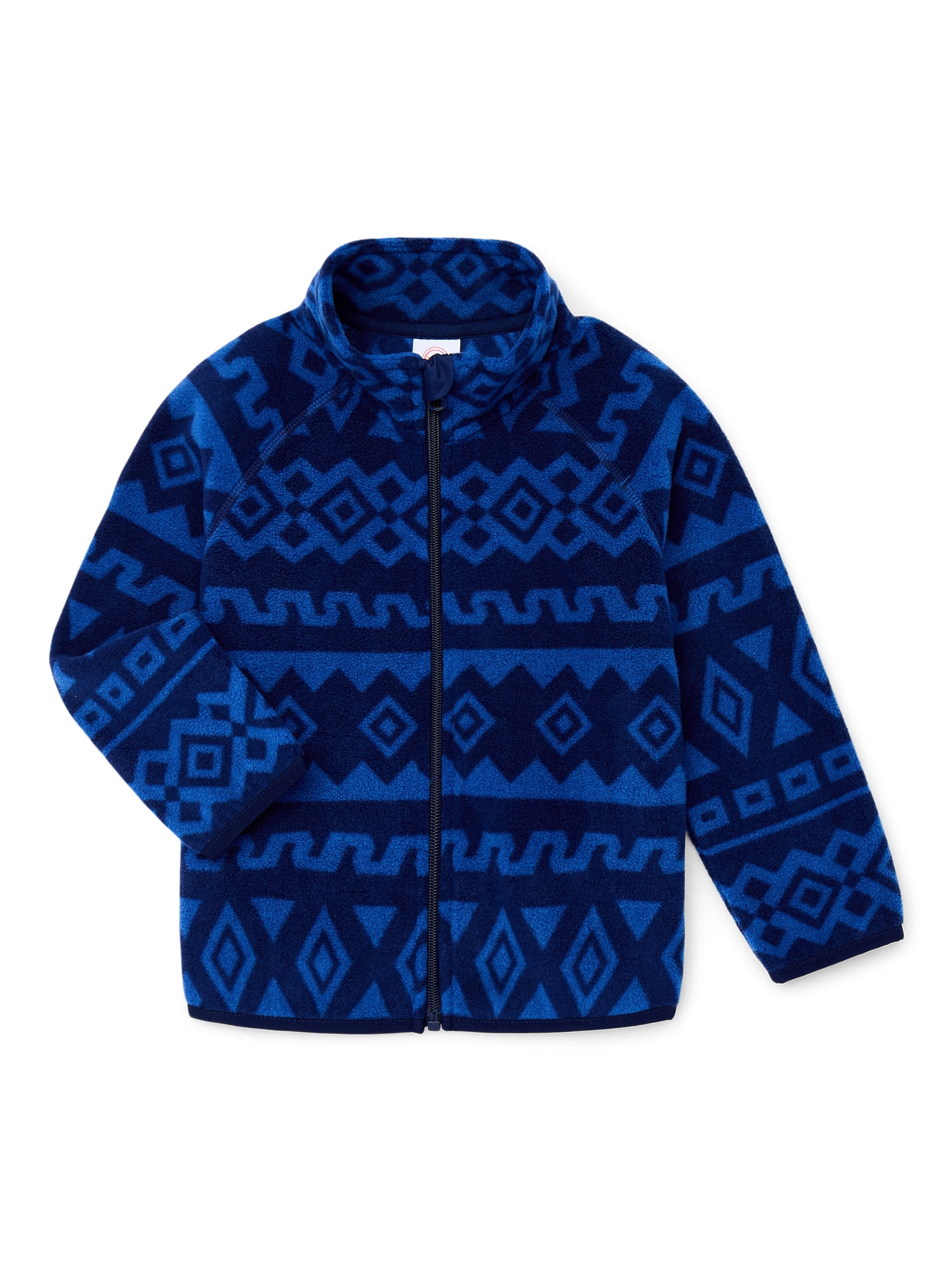 Wonder Nation Baby and Toddler Microfleece Jacket, Size 12M-5T ...