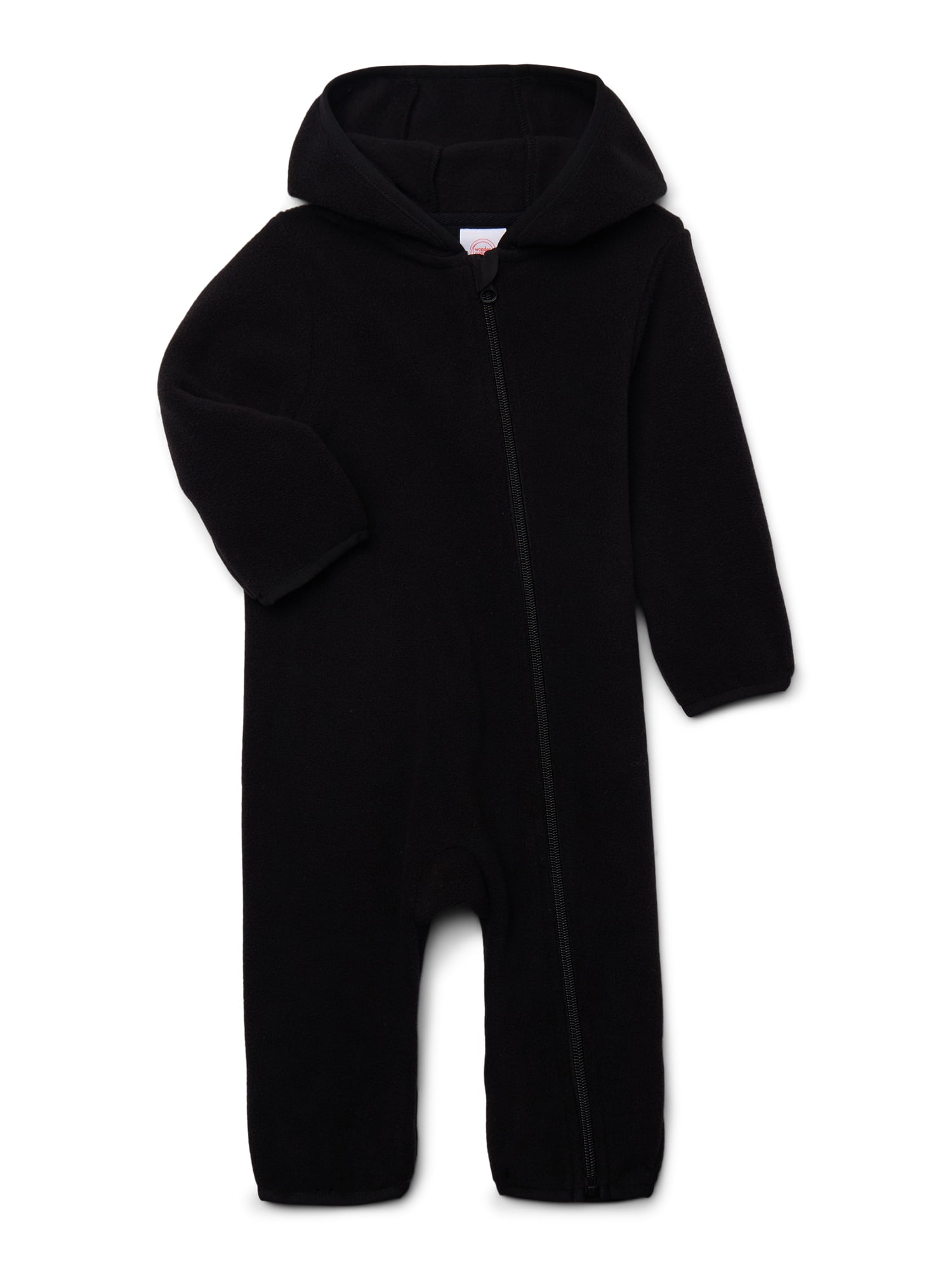 Wonder Nation Baby Microfleece Pram with Hood, Sizes 0/3M-12M - Walmart.com