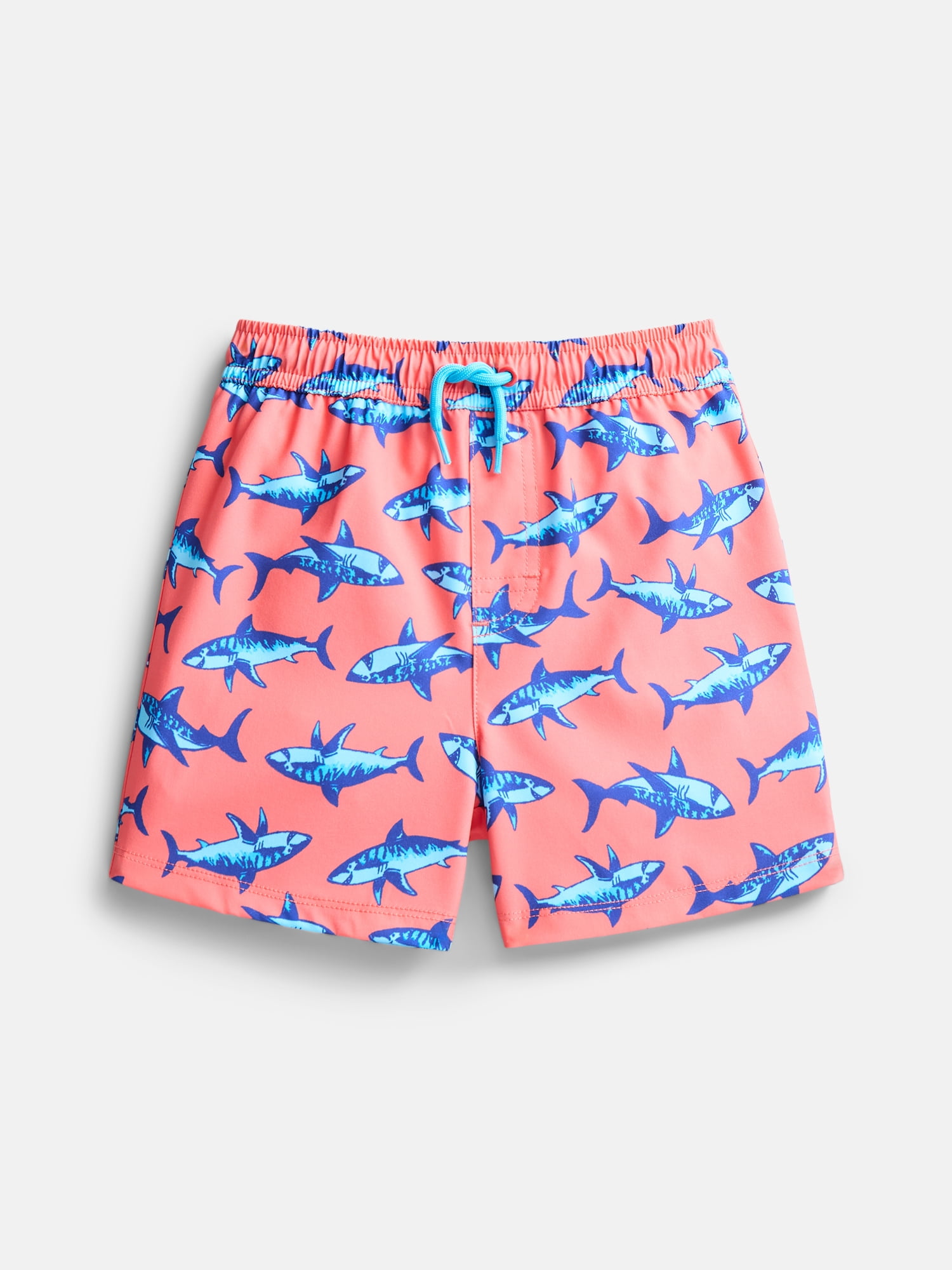 Wonder Nation Baby and Toddler Boys Printed Swim Trunks, Sizes 12M-5T ...