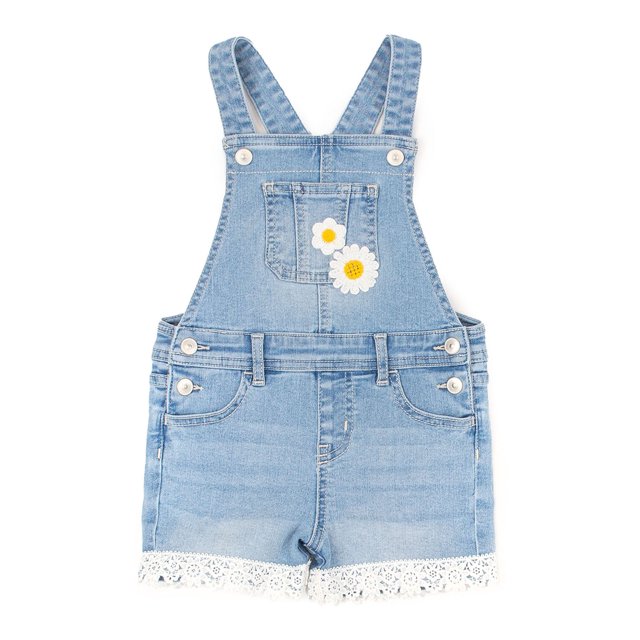 Wonder Nation Baby and Toddler Girl Daisy Shortall, 12 Months-5T - Walmart.com