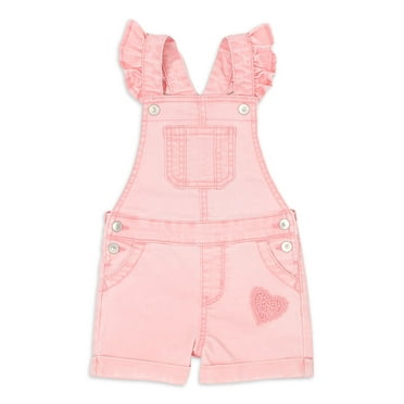 Wonder Nation Baby and Toddler Girl Daisy Shortall, 12 Months-5T - Walmart.com