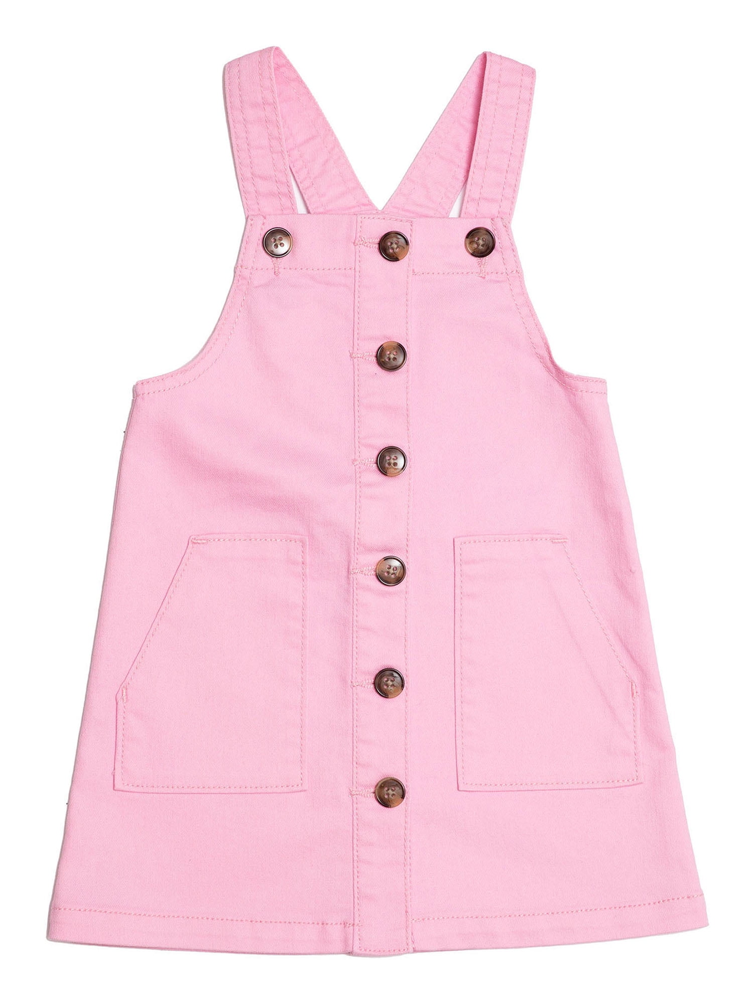 Wonder Nation Baby and Toddler Girls' Jumper Dress, Sizes 12 Months-5T ...