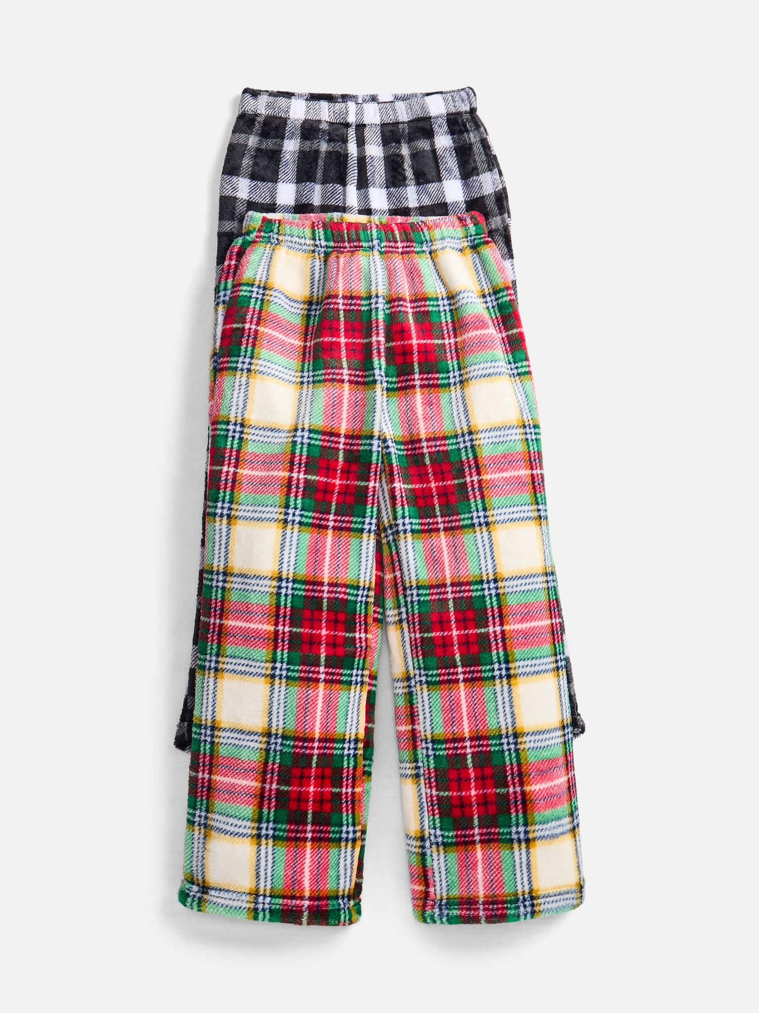 Wonder Nation Boys' Plush Pajama Pants Set, 2-Pack, Sizes 4-18 ...