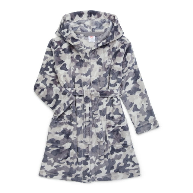 Wonder Nation Boys Camo Robe, Sizes 4-18 & Husky - Walmart.com