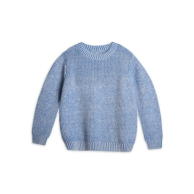 Wonder Nation Boys Crewneck Sweater, Sizes 4-18 & Husky - Walmart.com