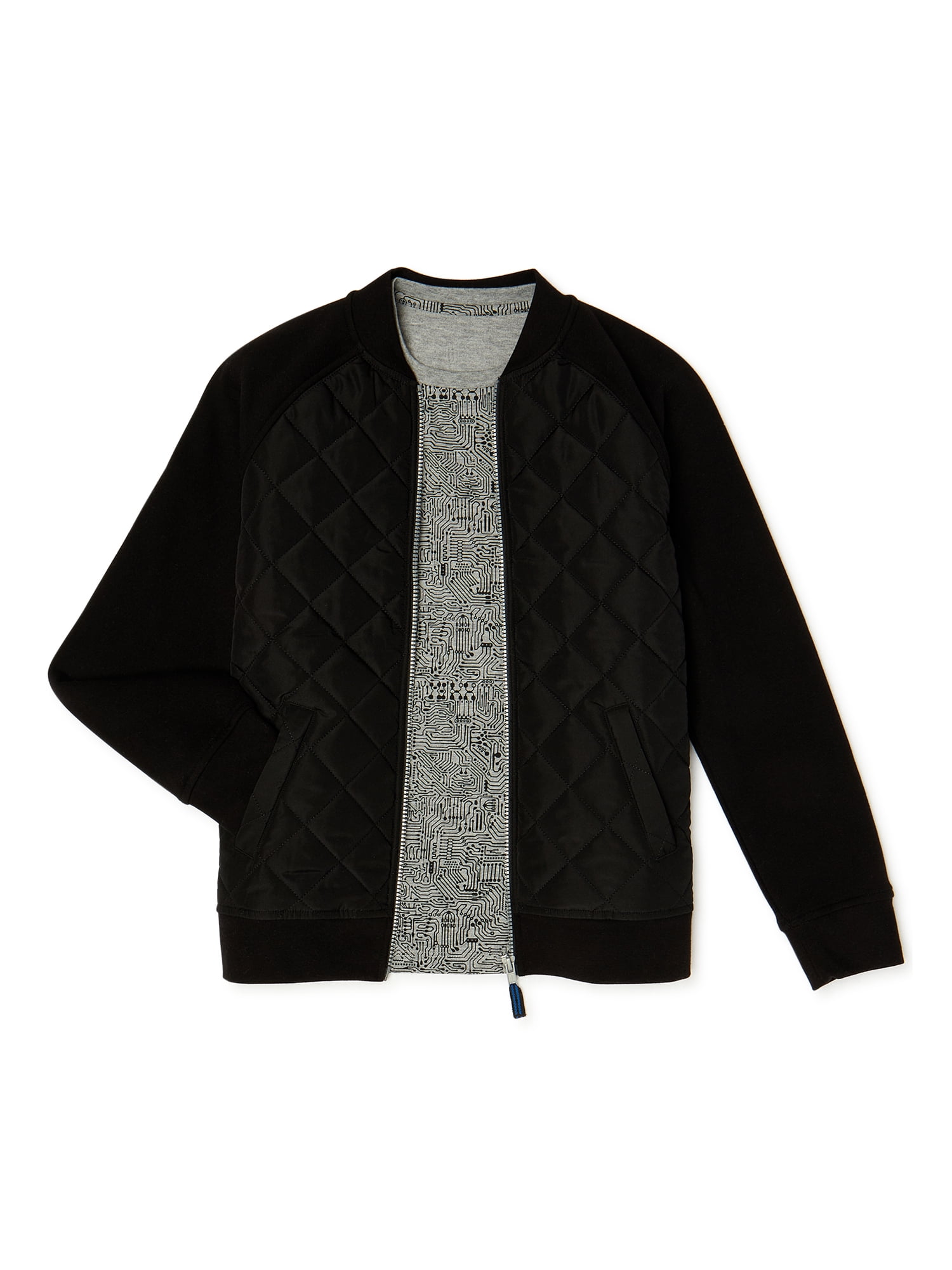 Wonder Nation Boys Exclusive Bomber Jacket and T-Shirt 2-Piece Set ...