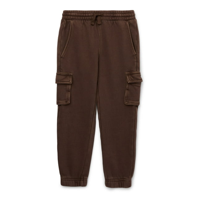 Wonder Nation Boys Fleece Cargo Pants, Sizes 4-18 & Husky - Walmart.com