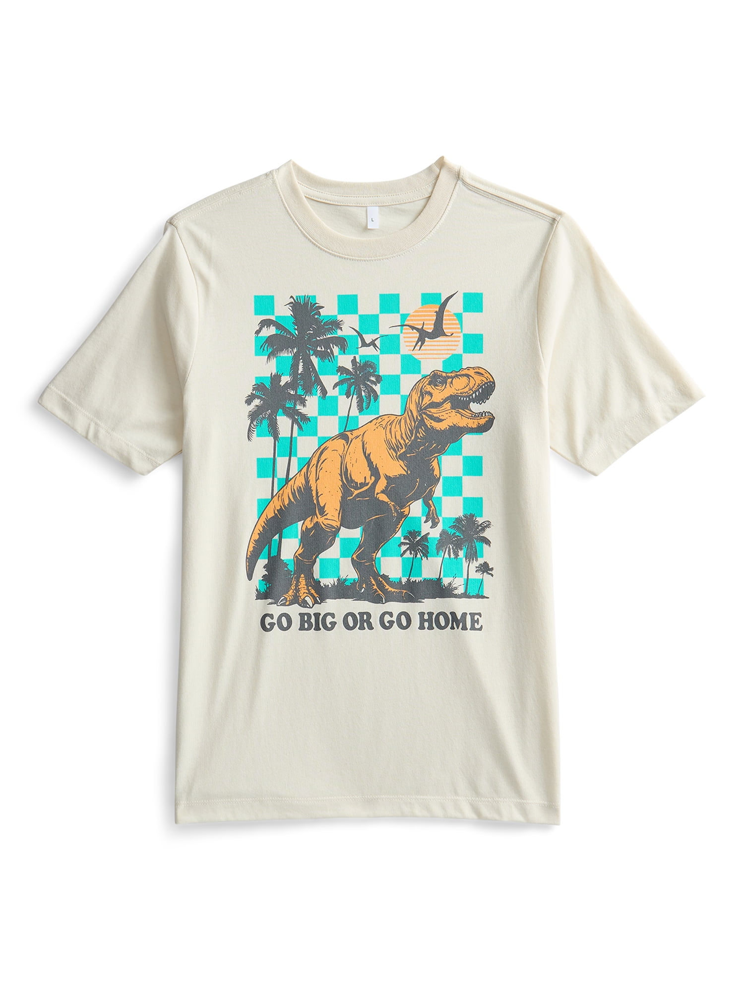 Wonder Nation, Boys' & Big Boys' Go Big Graphic Tee with Short Sleeves ...