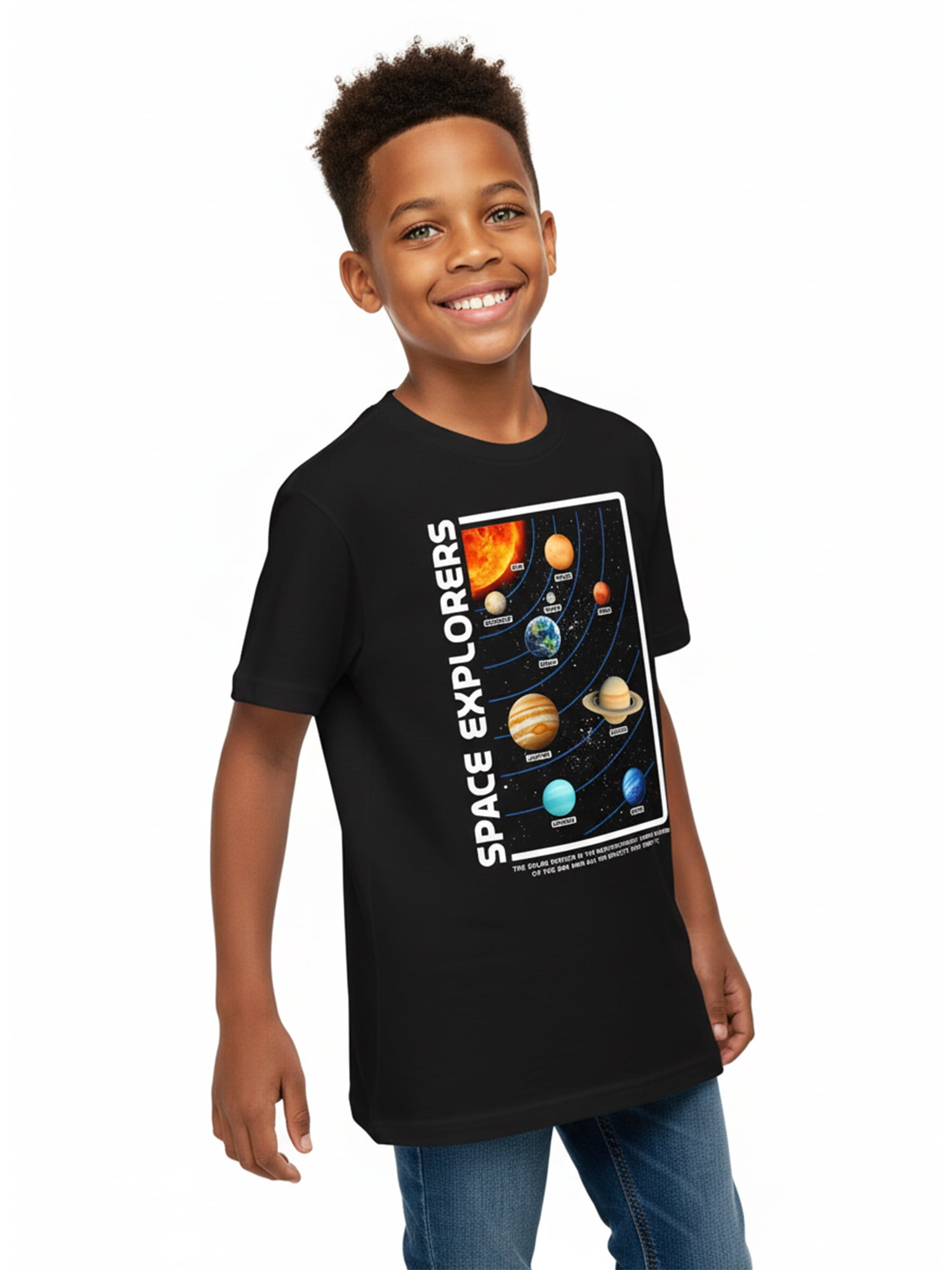 Wonder Nation, Boys' Graphic T-Shirt, Space Explorers, Sizes 4-18 ...