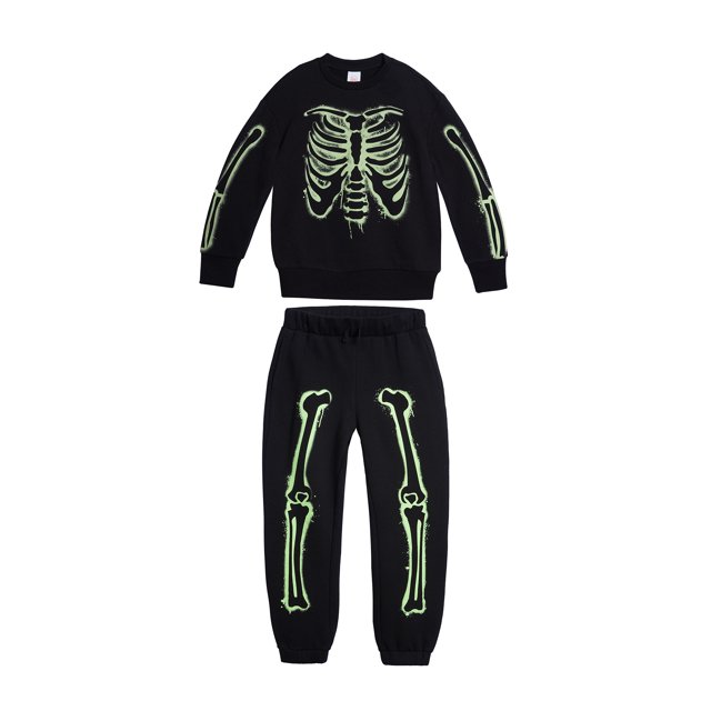 Wonder Nation Boys Halloween Sweat Set, Sizes 4-18 & Husky - Walmart ...