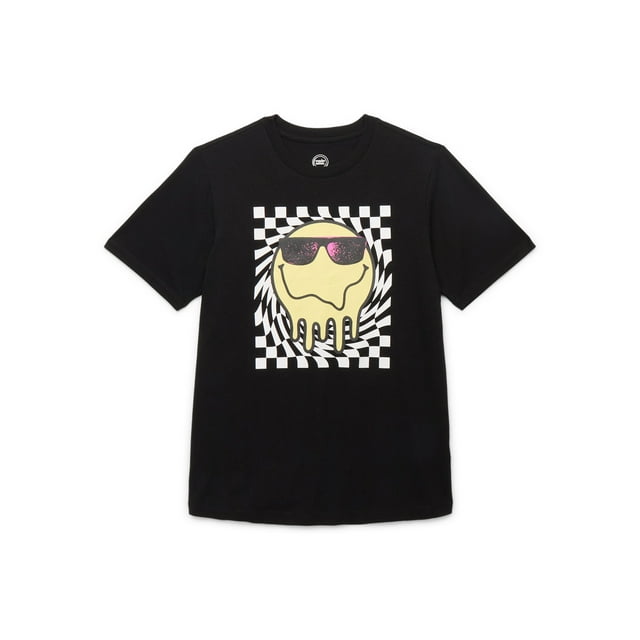 Wonder Nation Boys' I'm Melting Graphic Tee with Short Sleeves, Sizes 4 ...