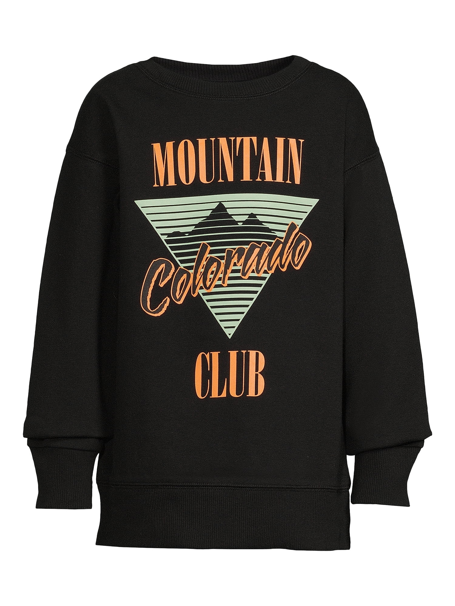 Wonder Nation Boys Long Sleeve Graphic Crewneck Sweatshirt, Sizes 4-18 - Walmart.com