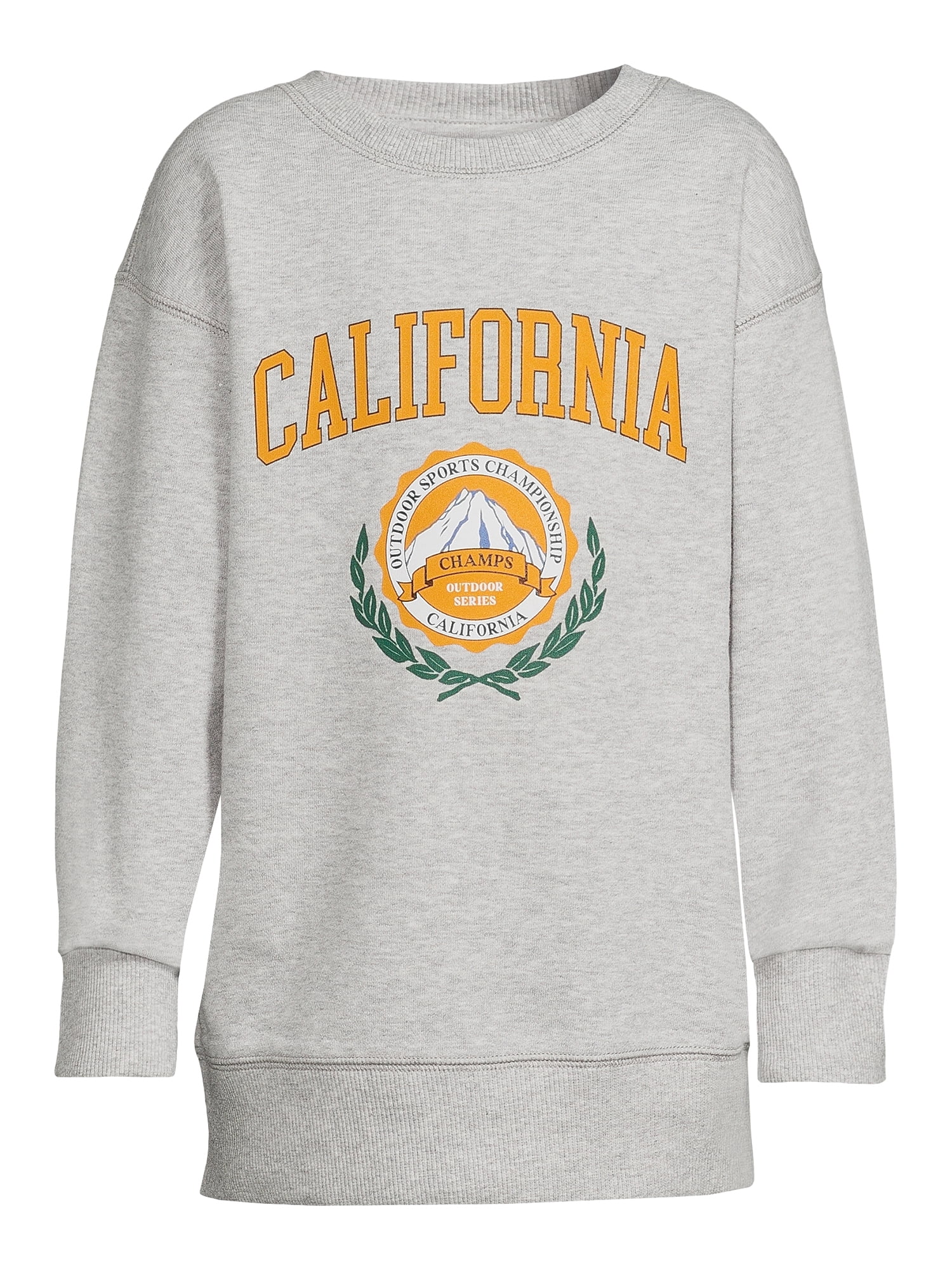 Wonder Nation Boys Long Sleeve Graphic Crewneck Sweatshirt, Sizes 4-18 - Walmart.com