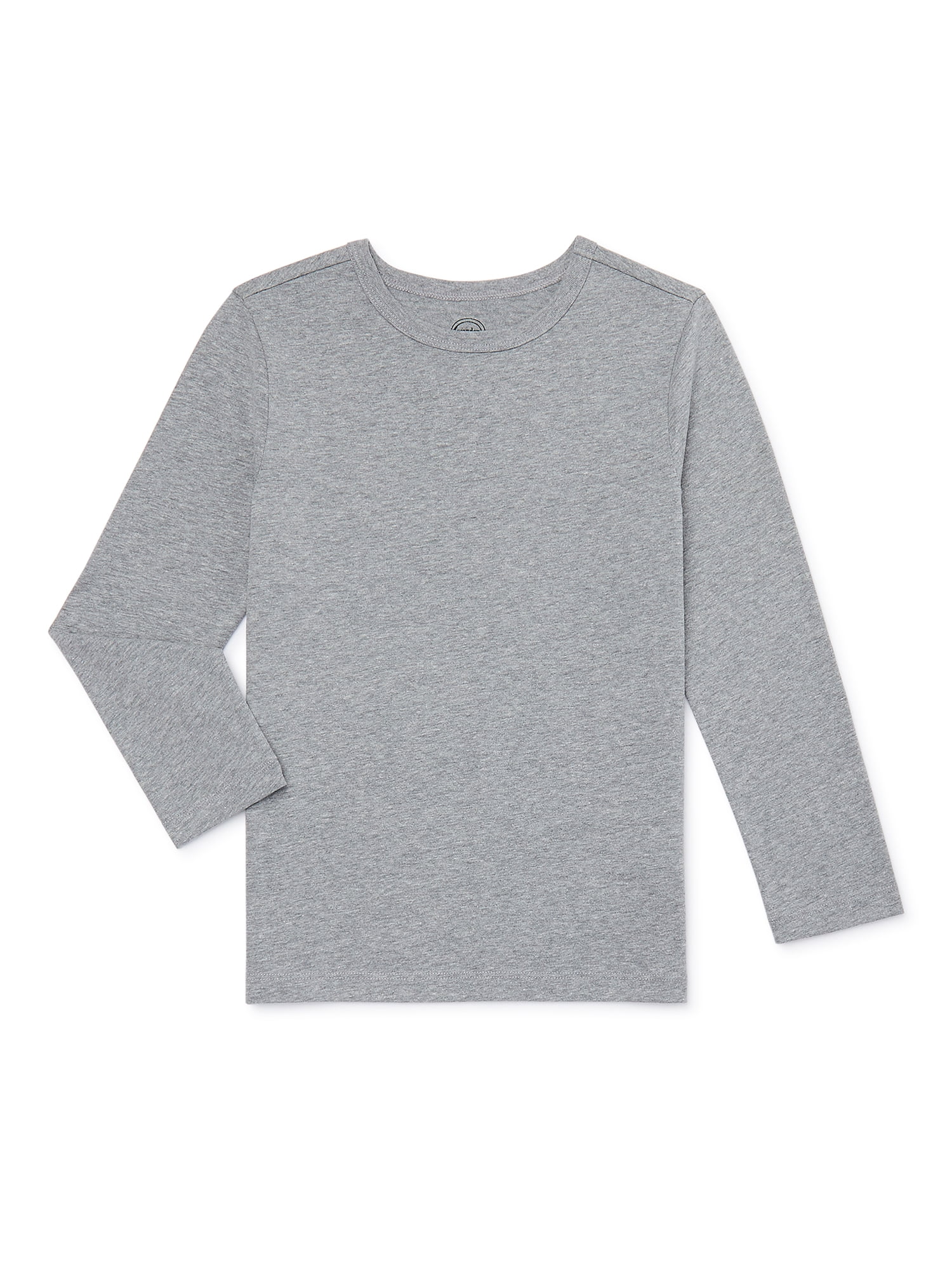 Wonder Nation Boys Long Sleeve Kid Tough T-Shirt, Sizes 4-18 & Husky - Walmart.com