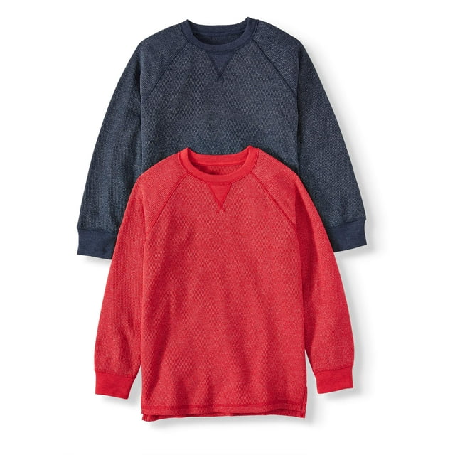 Wonder Nation Boys Long Sleeve Thermal - Walmart.com