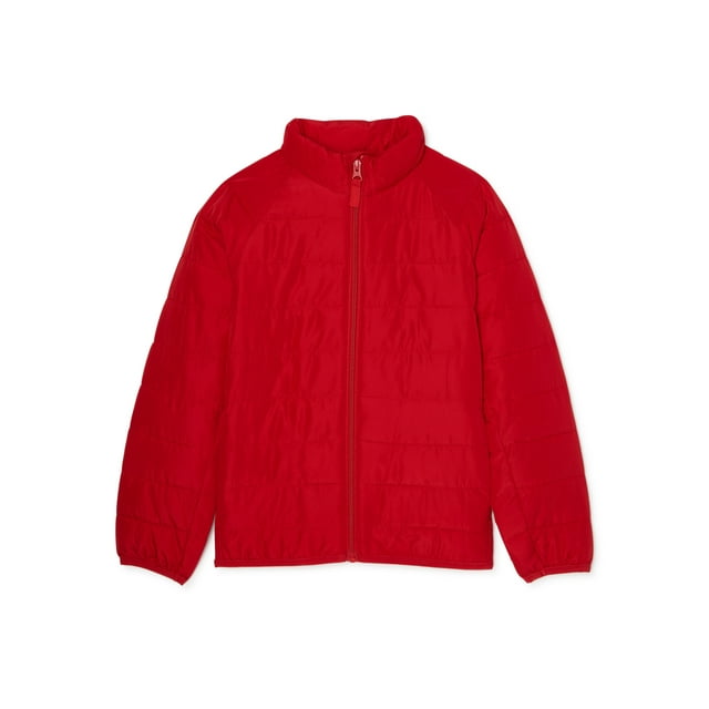 Wonder Nation Boys Packable Puffer Jacket, Sizes 4-18 & Husky - Walmart.com