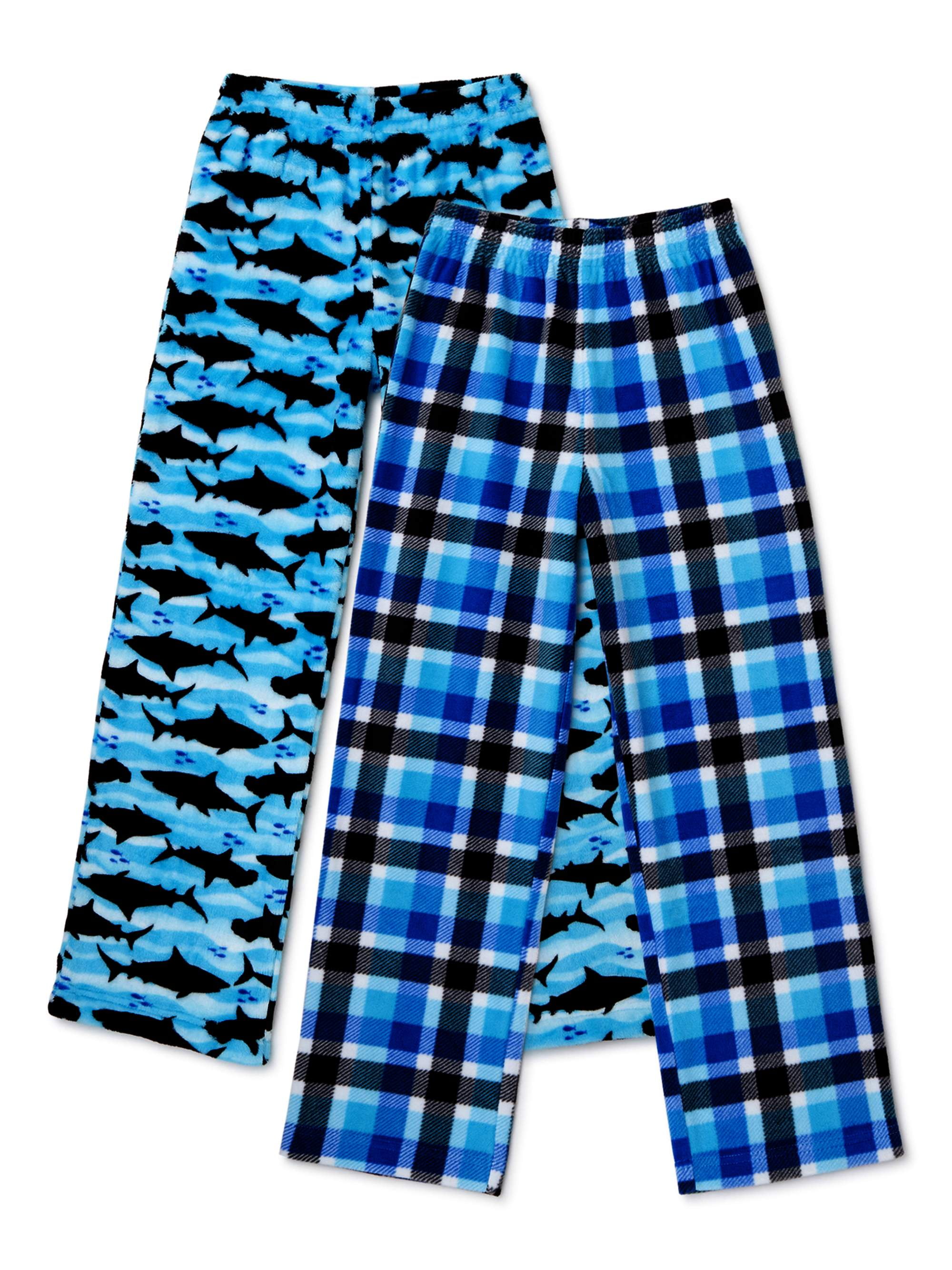Wonder Nation Boys Pajama Pants, 2-Pack, Sizes 4-18 & Husky - Walmart.com