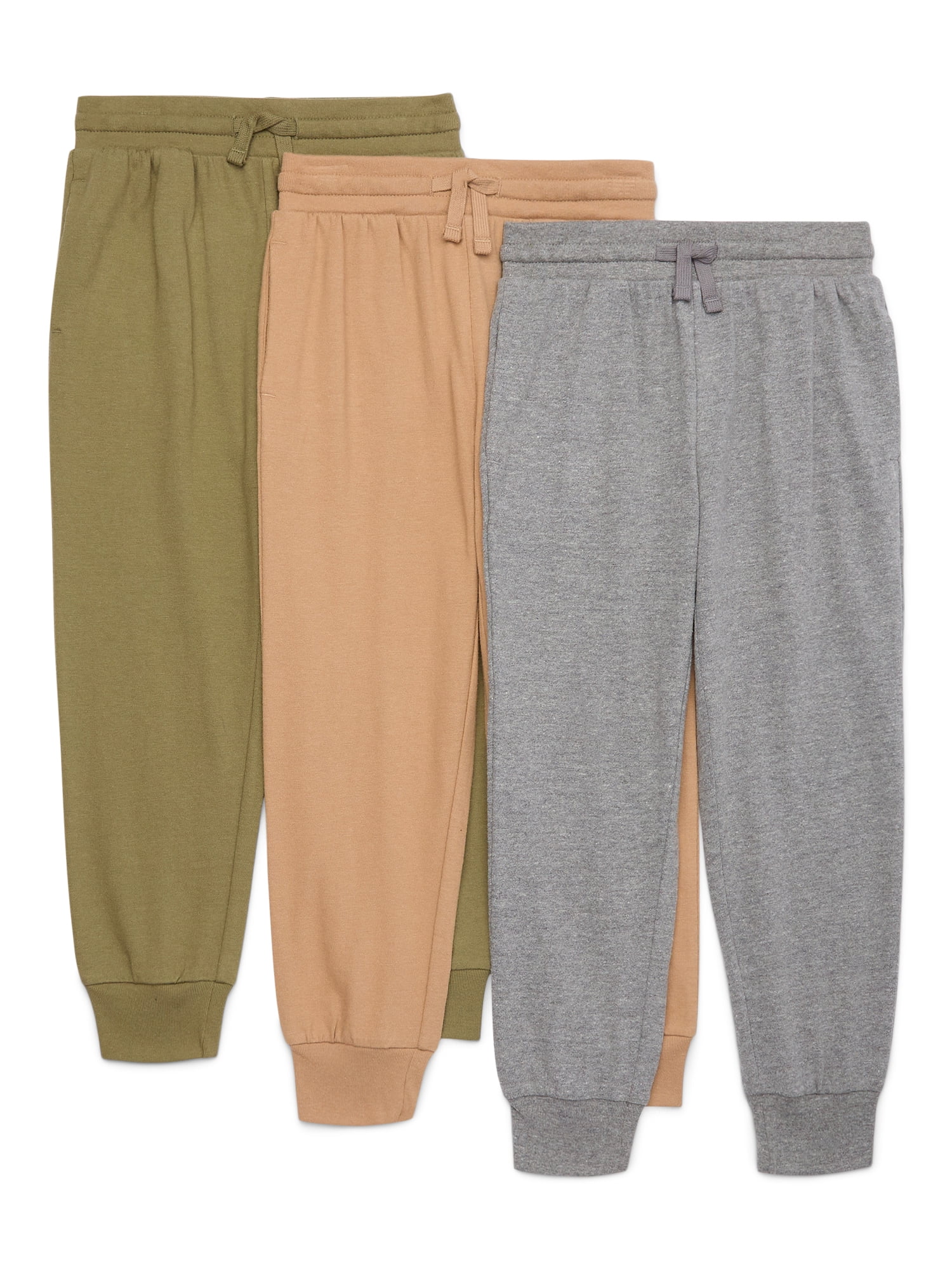 Boys Pull-On Fleece Joggers - Sizes 4-18 & Husky - Walmart.com