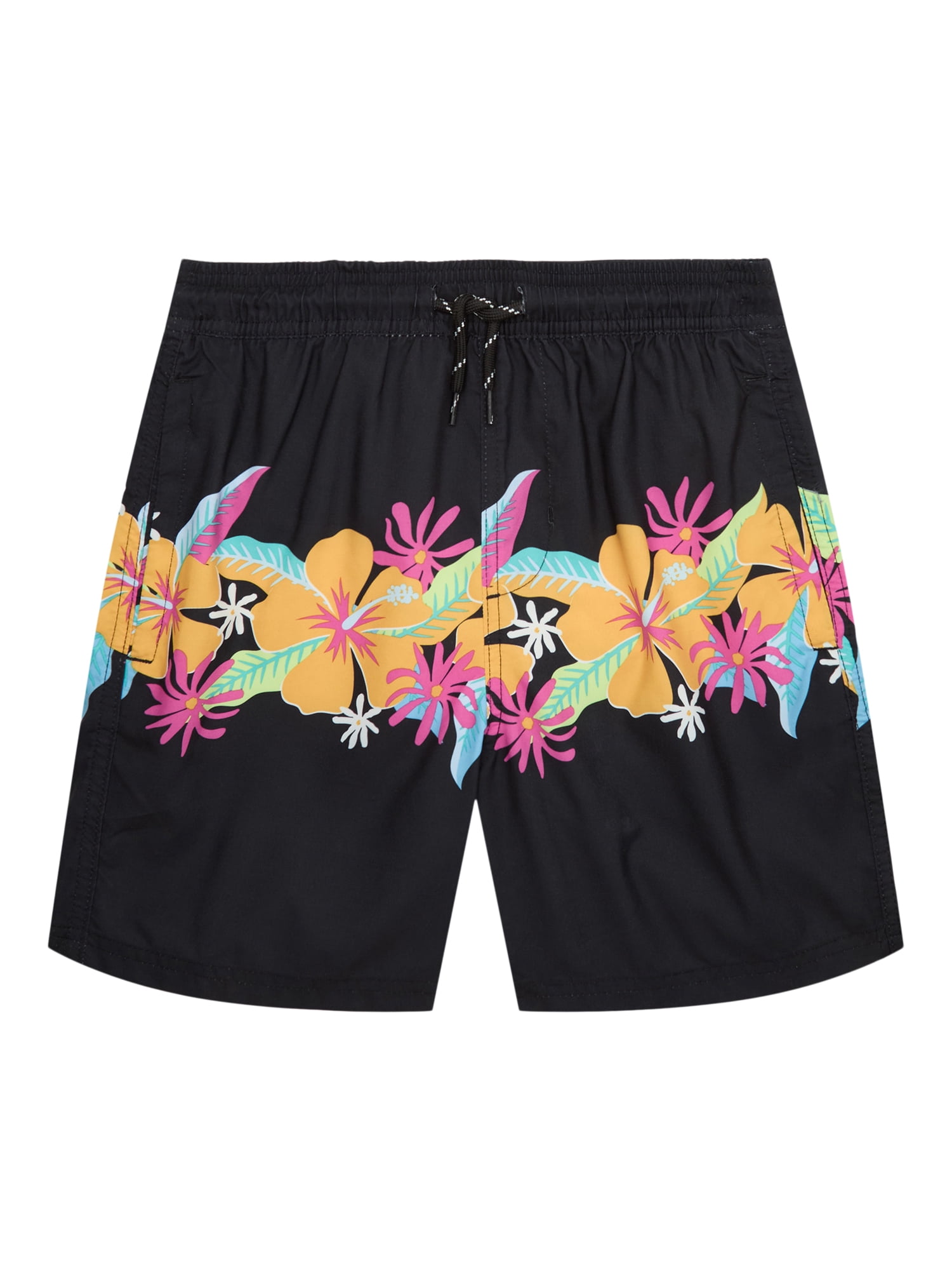 Wonder Nation Boys Quick Dry Swim Trunks with UPF 50+ Sizes 4-18 Husky ...