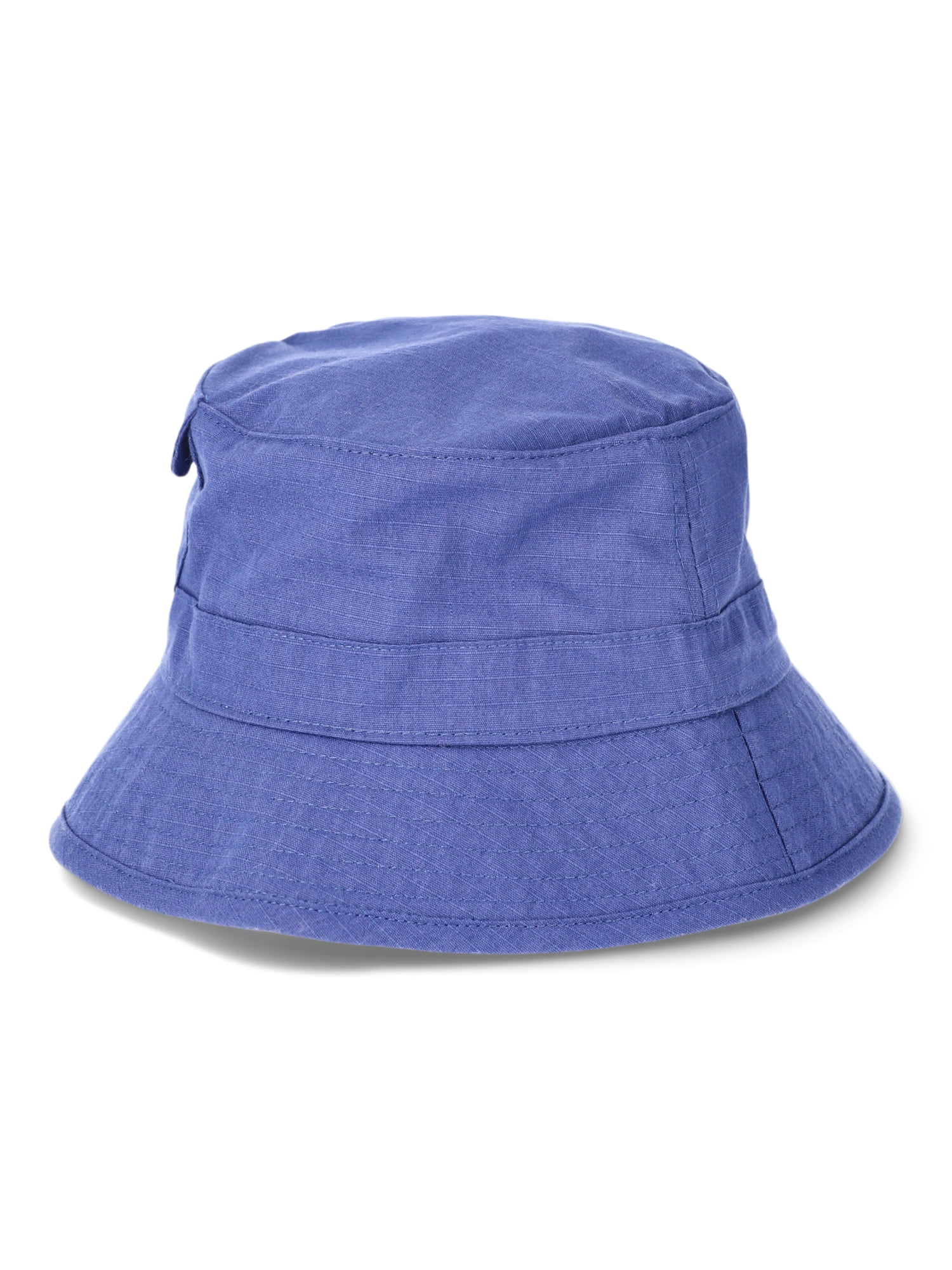 Wonder Nation Boys Ripstop Bucket Hat with Pocket and Sun Flap, Denim ...