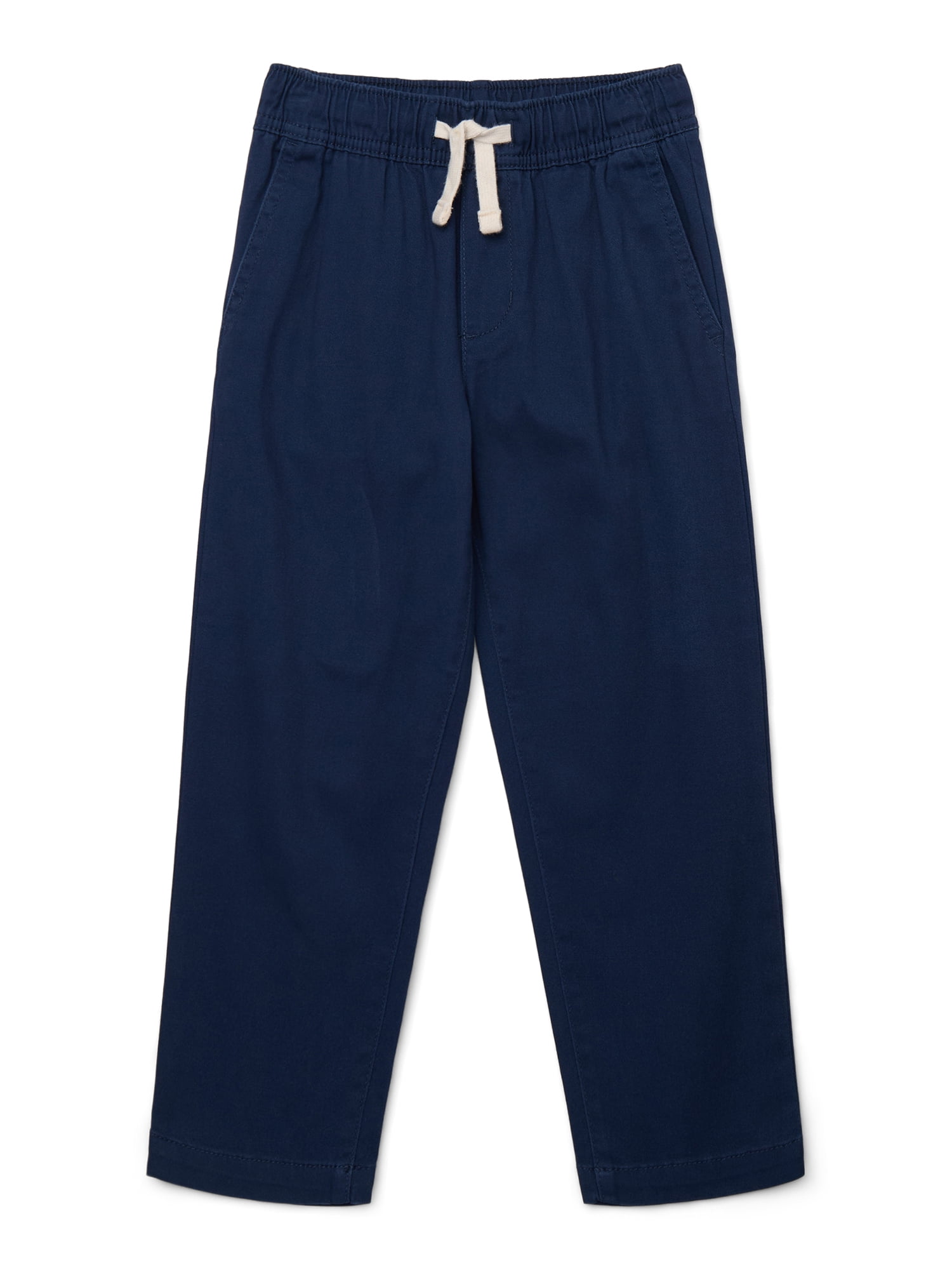 Wonder Nation Boys Stretch Twill Pull On Pants, Sizes XS-XXL & Husky ...