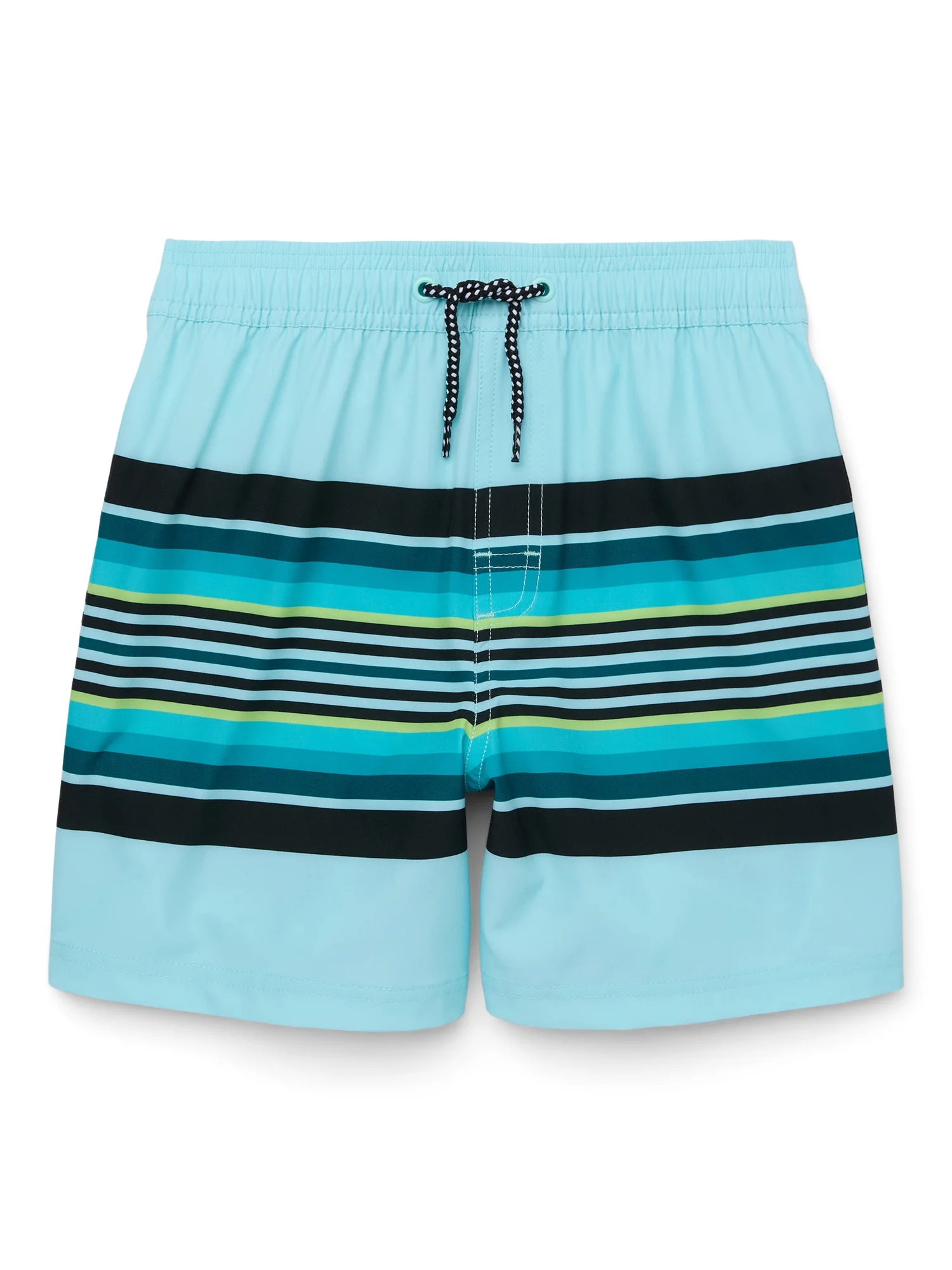 Wonder Nation Boys Swim Trunks with UPF50+, 7” Inseam, Sizes 4-16 ...