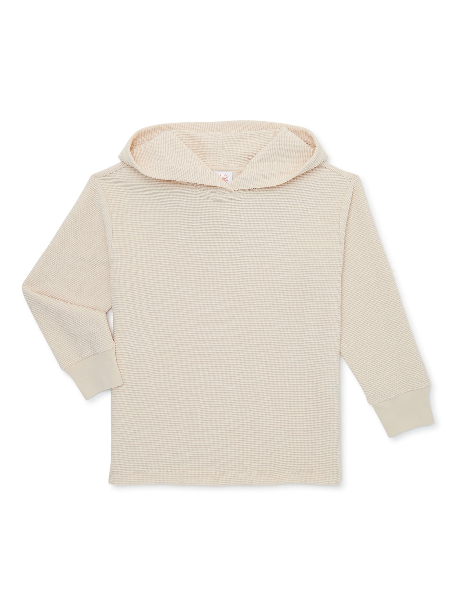 Wonder Nation Boys Texture Hoodie, Sizes 4-18 & Husky - Walmart.com