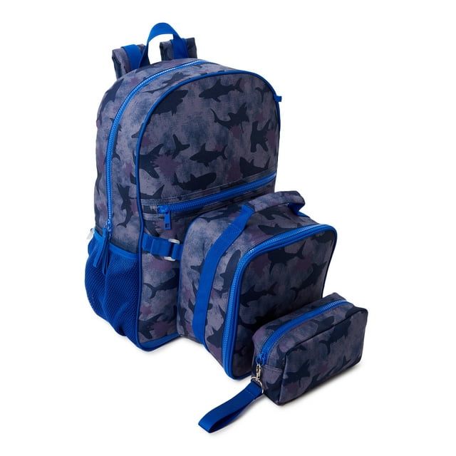 Wonder Nation Children's Backpack with Lunch Box and Pencil Case 3 ...