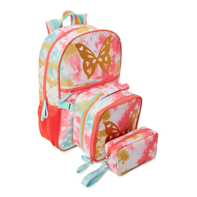 Wonder Nation Childrens Backpack Set - Butterfly Design - Walmart.com