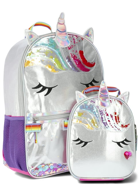 Squishmallows Michaela Cheetah 16'' Backpack Set with Insulated Lunch ...
