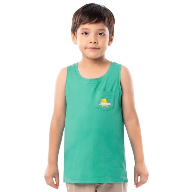 Wonder Nation Boys Graphic Muscle Tank, Sizes 4/5-18, Cotton Recycled ...