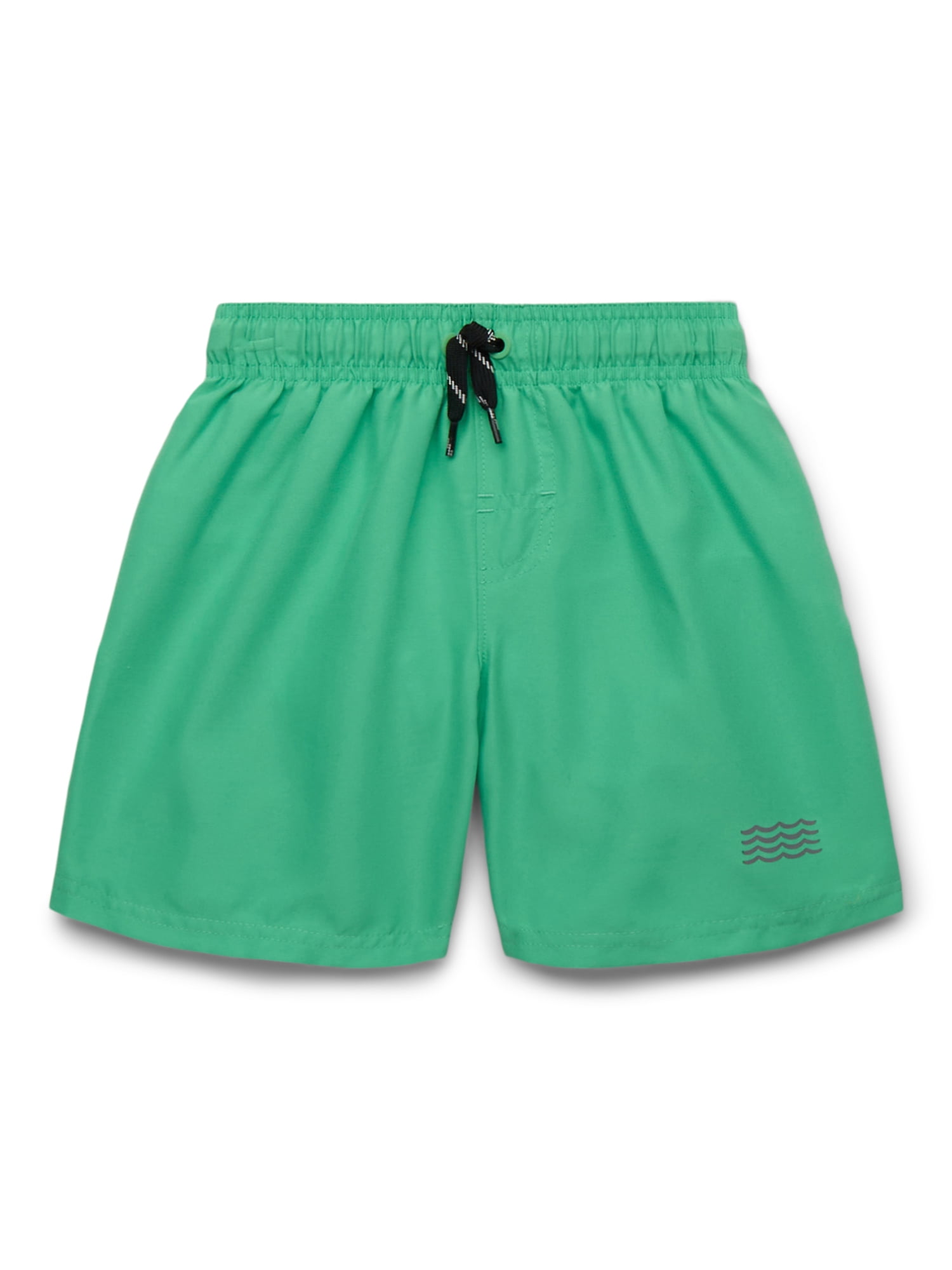 Wonder Nation Boys Everyday Swim Trunks with UPF50+, Sizes 4-18 & Husky ...