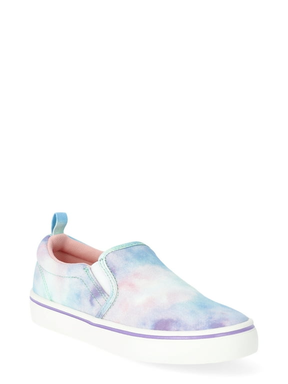 Wonder Nation Girl's Slip-On Sneakers - Walmart.com