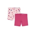Wonder Nation Girls Bike Shorts, 2-Pack, Sizes 4-18 & Plus - Walmart.com