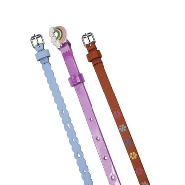Wonder Nation Adjustable Women's Belts, Pink, Sizes L/XXL, 5 Pack ...