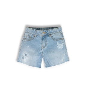 Wonder Nation Girls Denim Shorts, Size 5-18 - Walmart.com