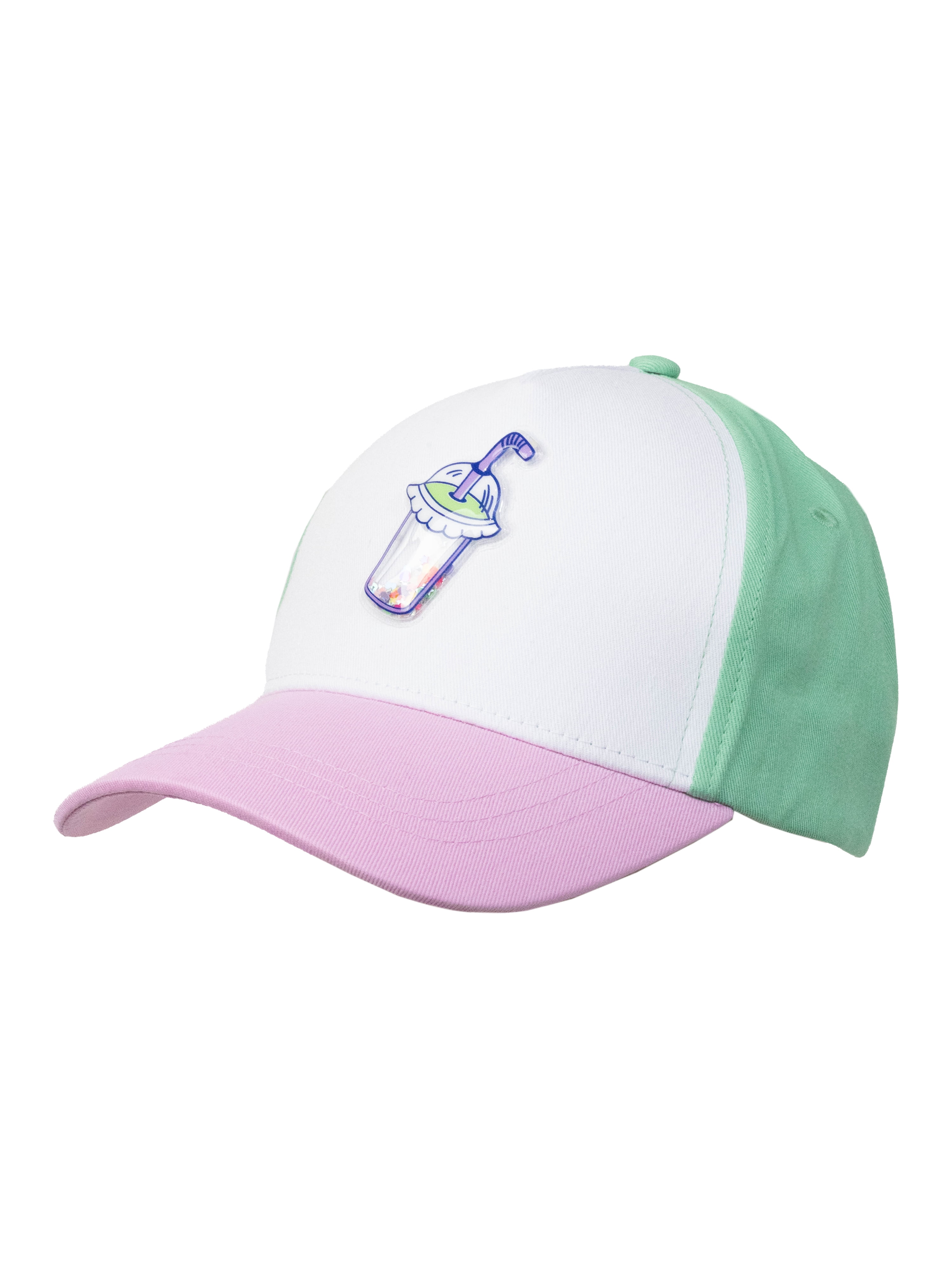 Wonder Nation Girls Baseball Hat, Shakey Sequin Drink Snap Back ...